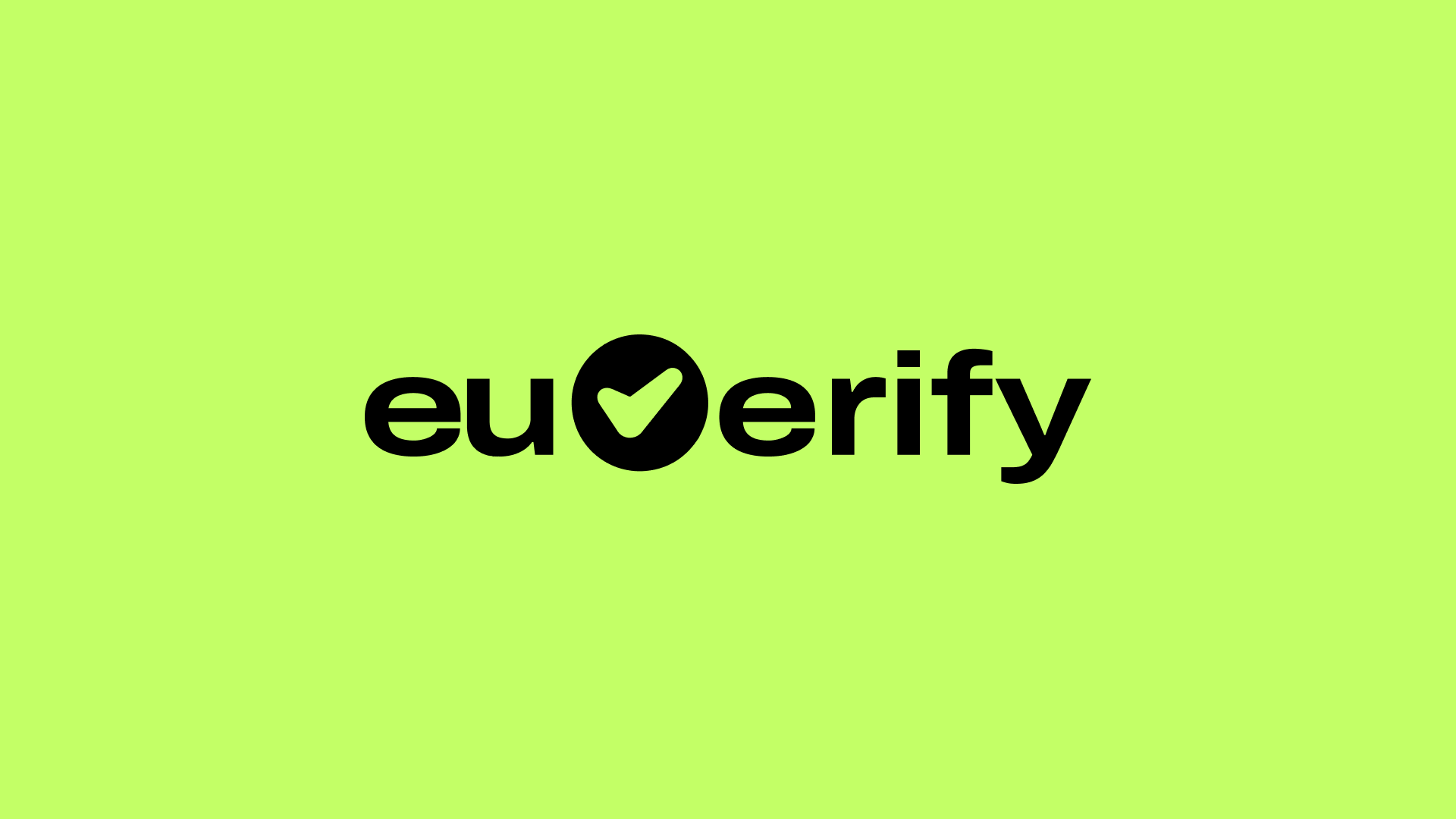 Euverify - Login
